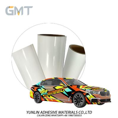 中国 89 Speed 160g Custom Car Wrap Film Removable Glue Gloss Vinyl 販売のため