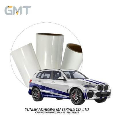 Китай 80 Micron Custom Car Wrap Film Intermittent Square Bar Double PE Coated Removable Glue Glossy Matte Vinyl продается