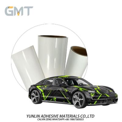 Китай 50 Micron Custom Car Wrap Film Green Lightning Matte Vinyl Digital продается