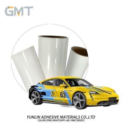 Китай Three Color Mixture Racer Double PE Coated Car Wrap Vinyl Customized Printable продается