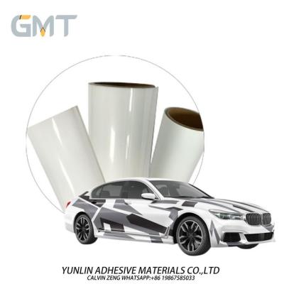Китай GMT Eco Solvent Custom Car Wrap Vinyl Black And White Camouflage PVC Car Wrap Film продается