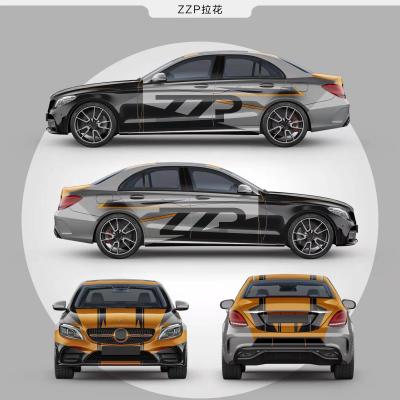 China ZZP Garland Premium Car Wrapping Film, 50mic-Kleur Flip Vinyl Wrap Te koop