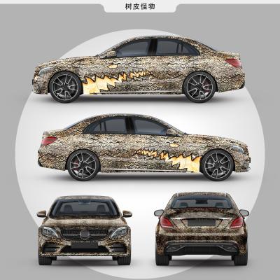Cina il veicolo fresco di plastica di mostro coperto di corteccia avvolge la fodera multipla di struttura 160g in vendita