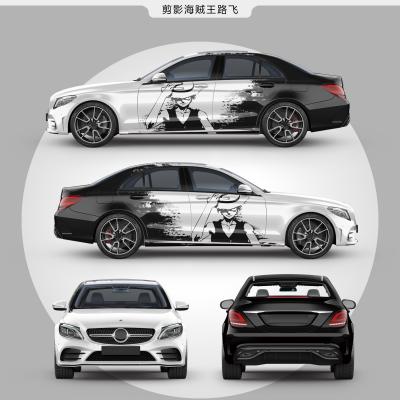 China Van de de Autoomslag van de Luffyaffiche van de de FilmLuchtbel het Vinylontwerp van pvc Vrije Vinyl Vrije Te koop