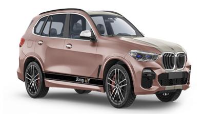 Cina Brown spolverizza la progettazione moderna del vinile dell'involucro dell'automobile della stampa di Digital su misura in vendita