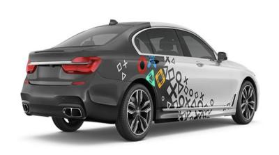 China Van de de Autoomslag van de meetkunde de Digitale Druk Vinyl Gepersonaliseerde Aanpassing Te koop