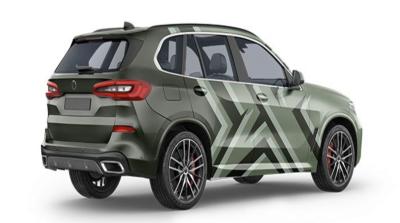 China De Bellen Vrij Vinyl van pvc van Marsh Digital Print Car Wrap Vinyl Polymeer Te koop