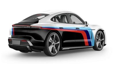 Cina Spostamento pieno dell'automobile di colore scuro del vinile dell'involucro dell'automobile della stampa di Digital della pista in vendita