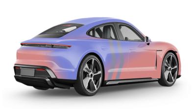 Cina La spina del rotolo dell'involucro dell'automobile del vinile di lucentezza di Rosa DIY per Mercedes Benz in vendita