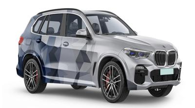 Cina Quadrilatero in involucro di plastica grigio e blu per le automobili, materiale automobilistico dell'involucro del vinile polimerico 160g in vendita