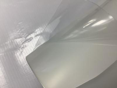 Cina Glossy High Transparent Lamination Film Roll 1.52*58m Without PE Layer PVC Film Protection in vendita