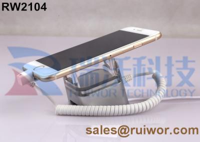 Cina ABS/supporto dell'esposizione della cavezza di sicurezza del telefono cellulare anodizzato alluminio con la funzione dell'allarme in vendita