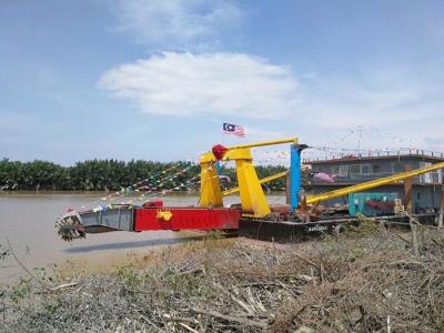 중국 14미터 컷터 수식 썰매기 / 컷터 헤드 썰매기 50KW 발전기 세트 렉스트로트 수압 판매용