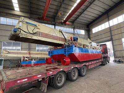 China Fully Automatic River Mowing Boat Harvests Duckweed And Digs 1.2 Meters Deep for sale