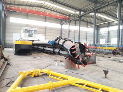China The design tonnage of the 14 inch model dredges and dredging Machine is 50 tons for sale