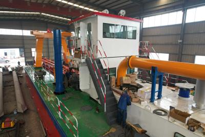 중국 14.5m Spud Length Sand Mining Dredging Gravel Dredging Equipment for Discharge Distance..5m Spud Length Sand Mining Dredging Gravel......... 판매용