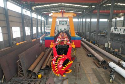 중국 14.5m Spud Length Sand Mining Dredging Gravel Dredging Equipment for Discharge Distance..5m Spud Length Sand Mining Dredging Gravel......... 판매용