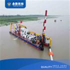 China Cortador de succión draga de minería Spud longitud de 14,5 m y 201 kW motor auxiliar en venta