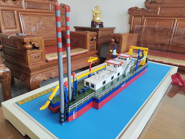 Dredger à aspiration à coupe de 10 pouces pour l'extraction d'or dans les rivières africaines