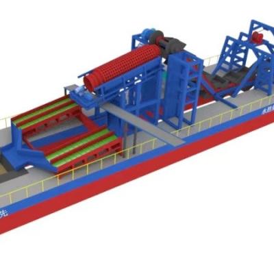 China Suriname Modelo 14 polegadas de tubulação de ouro máquina de dragagem 660kW 550T for sale