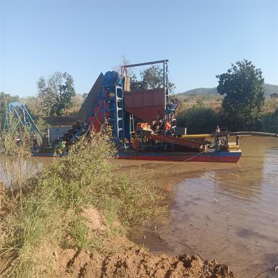 80-100m3/H Bucket Chain Dredger For River Sand Mining With High Efficiency