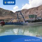 China 200mm Cutter Diameter Dredger Ship With Diesel Engine For Up To 30 Meters Dredging Depth for sale