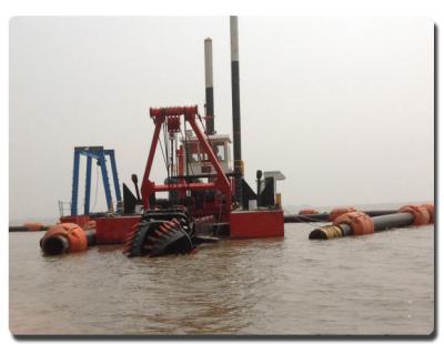 China 20 Inch Cutting Suction Dredger With 1050 Cbm/H Sand / Mud Dredging From River Sand Sea for sale