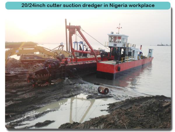 Quality 600mm Crown Type Cutter Head Dredger Equipment For River Sand Or Sludge Dredging for sale