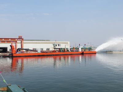 Cina Dredger di sabbia ad aspirazione a taglio da 650 mm e 26 pollici ad alta efficienza con motore Cummins Marine Diesel da 1864 kW in vendita