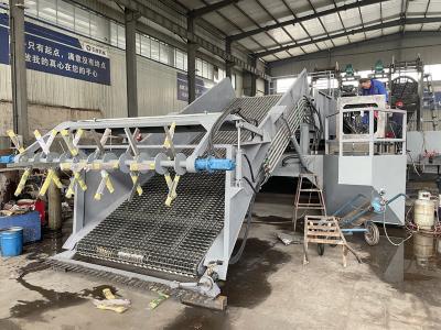 China 18 CBM/20 Tons Aquatic Plant Cutting Boat / Harvester Water Hyacinth Duckweed Cutting And Collection for sale