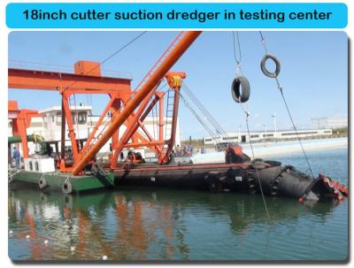 中国 20インチ 500mm 1000cbm/h カッター 吸い込みドレーガー レックスロス水力システムとスパッドキャリ 販売のため