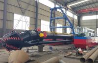 China High-Performance Cutter Suction Dredger with a red color for Versatile Sand Mining for sale