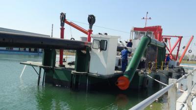 Cina 15m Dredging Depth Anchoring Boom 700mm  Cutter SuctioSand Dredger 1.5m Cutter Head in vendita