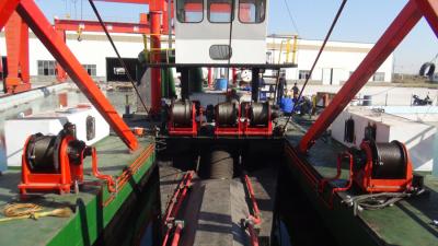 Cina 15m Dredging Depth Anchoring Boom 700mm  Cutter SuctioSand Dredger 1.5m Cutter Head in vendita