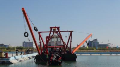 Cina 15m Dredging Depth Anchoring Boom 700mm  Cutter SuctioSand Dredger 1.5m Cutter Head in vendita