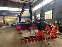 China Small Sand Dredging Ship High Capacity Sand Extraction Solution For Dredging Depth 8m for sale