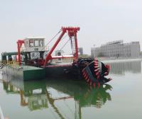 China 24 Inch Cutter Head Suction Mud Dredging Boat For Dredging for sale