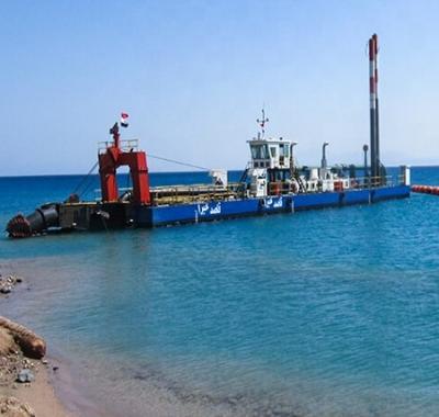 China Dieselmotorvermogen 1,864kw Sand Dredging Machine Aanpassen veelzijdig Te koop