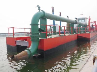China 60 cbm/h tot 1500 cbm/h Vaste zandmijndredge voor zanddredgen en 450 mm afvoerpijpdiameter met snijkop Te koop