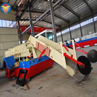China Recolhedora de plantas aquáticas fluviais com motor diesel à venda