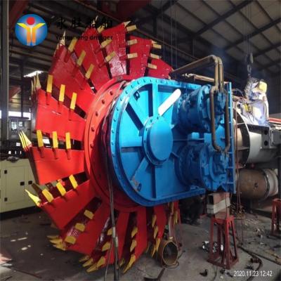 China Dredgeira de rodas de balde de 350 m3/h para dragagem e extracção de minerais for sale