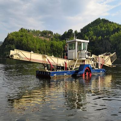 China Sammelboot für Wasserpflanzen und schwimmenden Müll zu verkaufen