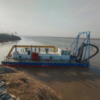 China 1000 Cbm Per Hour Water Flow 10 Inch Sand Pumping Ship For Lake Sand Mining for sale