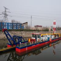 China Cutter Suction Dredging Vessel for River Sand Mining for sale