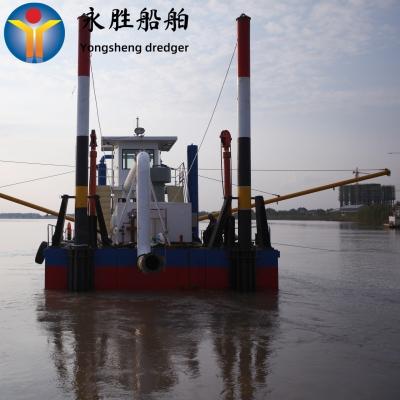 China 24 inch zandzuigerboot met 900cbm/u capaciteit Te koop