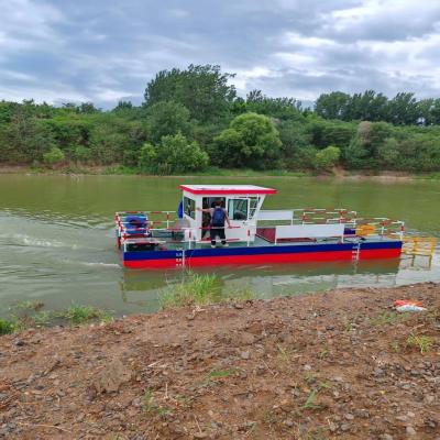 China Entweissmähboot 1,8 m Schneidbreite 5 CBM Hopper zu verkaufen