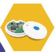 China Indoor Positioning Bluetooth Beacon Tag IP67 CE Certification for sale