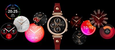 Cina Smart Watch del monitoraggio di salute dello schermo del giro di IP68 BT5.0 per le donne in vendita
