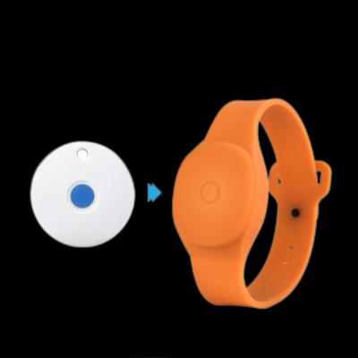 China Wearable 3.6V 2480MHz BLE Beacon Tag With Temperature Sensors for sale