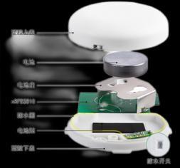 China BLE 5.0 80 Meters 32bit Bluetooth Beacon Tag With Sensors for sale